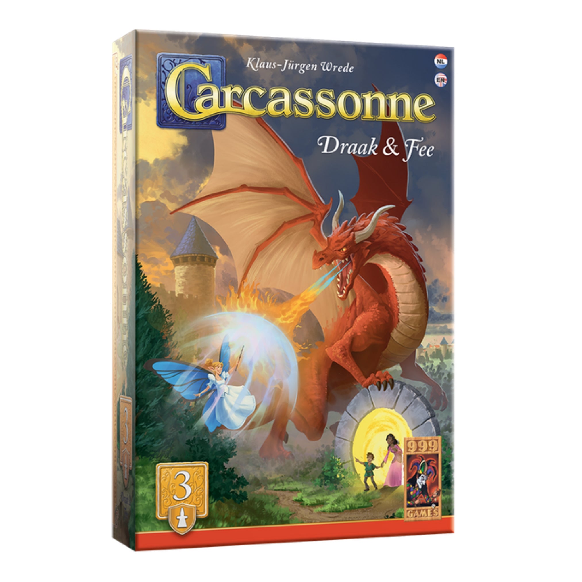 Carcassonne: Draak & Fee uitbreiding (NL) – De Spelletjes Vrienden