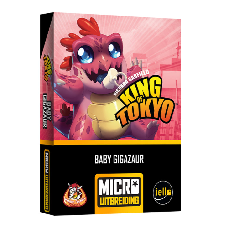 King of Tokyo: Baby Gigazaur uitbreiding (NL) – De Spelletjes Vrienden
