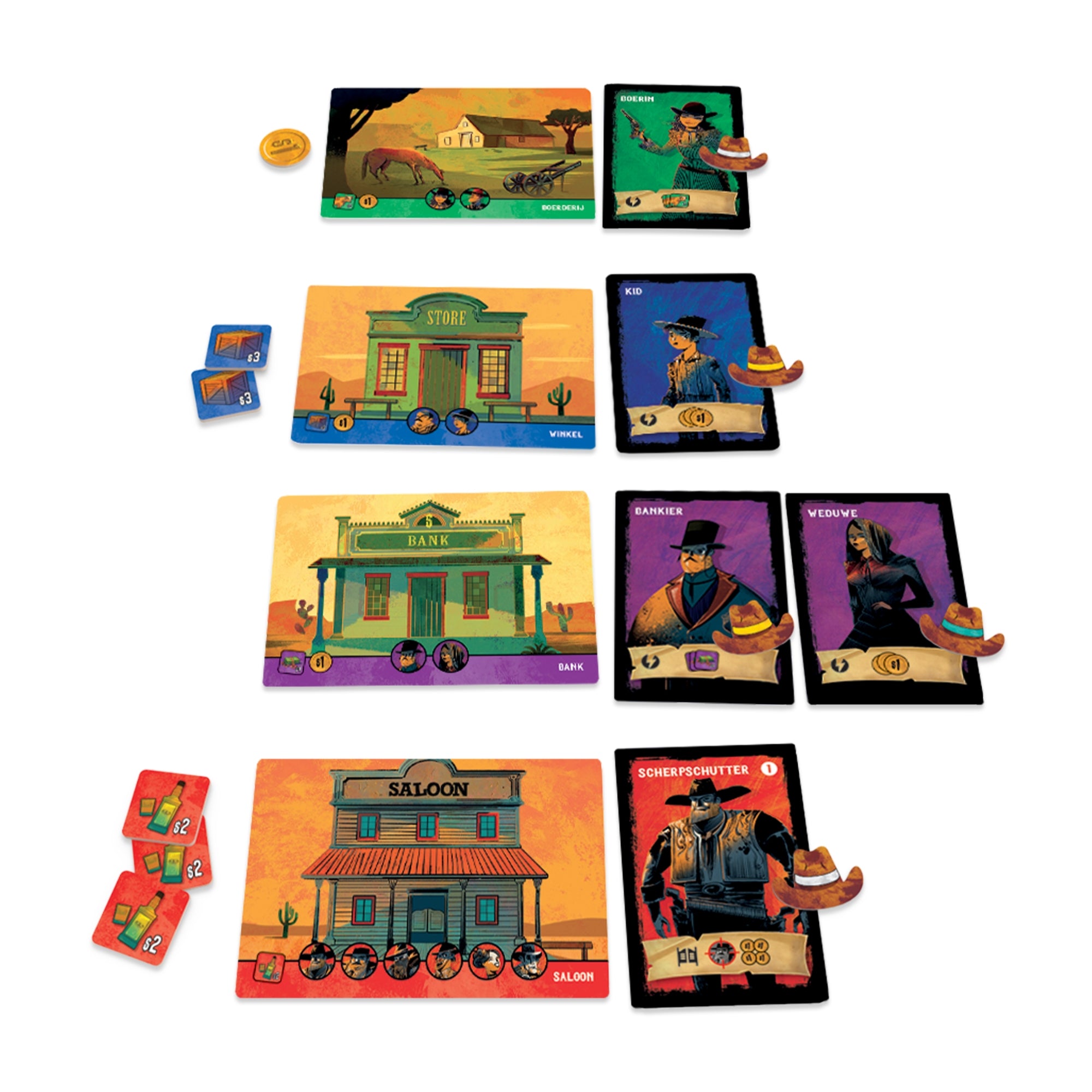 The Good, The Bad and The Goat - Kaartspel (NL) – De Spelletjes Vrienden