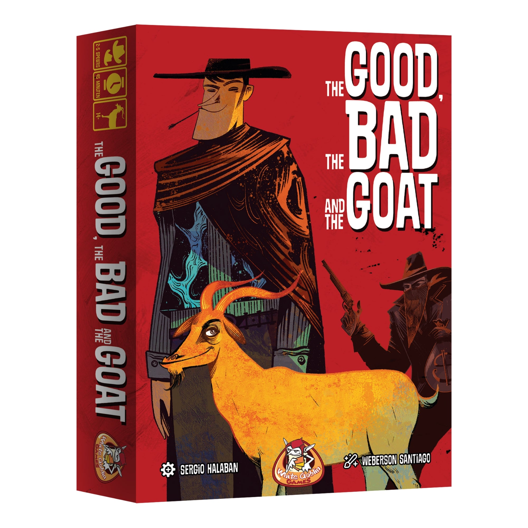 The Good, The Bad and The Goat - Kaartspel (NL) – De Spelletjes Vrienden